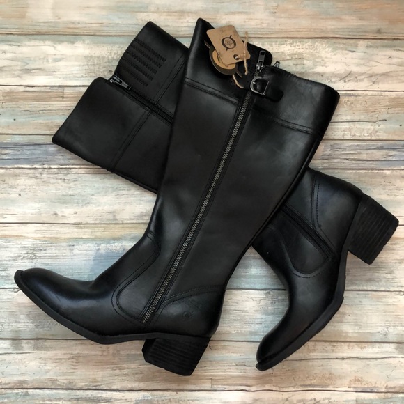Born | Shoes | Born Fannar Wide Calf Leather Knee High Boot | Poshmark